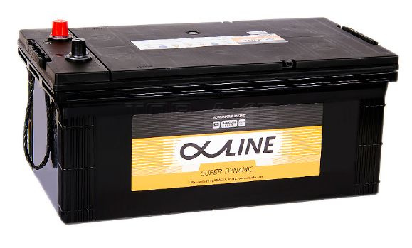 Аккумулятор автомобильный ALPHALINE SUPER DYNAMIC 245H52R 6СТ-220 Обр ...