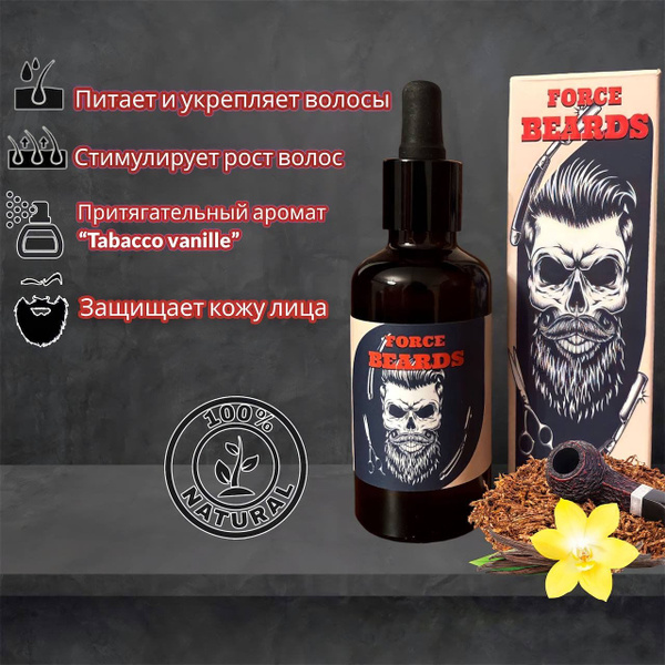 Force Beards Средство для бороды, 50 мл - купить с доставкой по ...