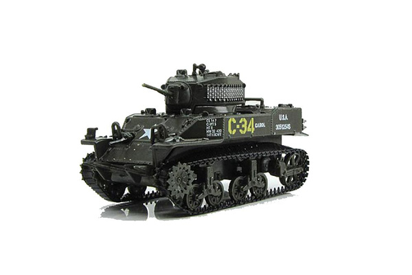 Модель коллекционная Tank М5А1 stuart 1944 / М5А1 стюарт (танки мира ...