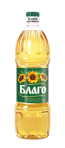 Масло подсолнечное Благо рафинированное дезодорированное вымороженное ...
