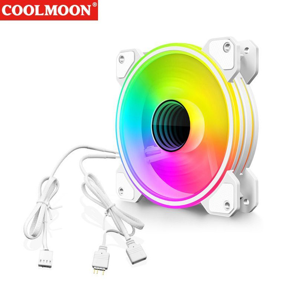 Вентилятор для корпуса aRGB 120 мм, 4 pin/PWM, 1800 об/мин, тихий ...