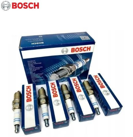 Свечи зажигания Bosch 0242235663 / WR7DC+ / Комплект 4шт купить на OZON ...