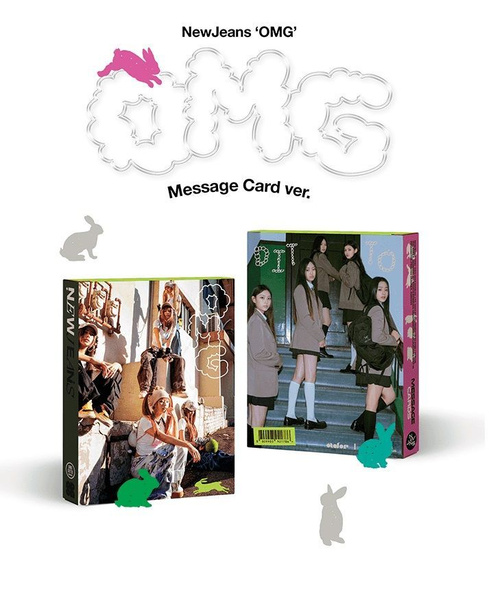 CD Альбом NewJeans 'OMG' Версия карточки сообщений - купить по низким ...