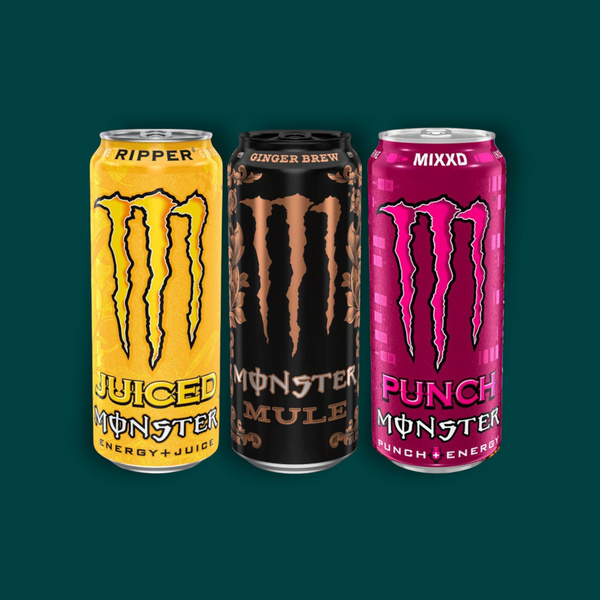 Энергетический напиток Monster Energy Ripper, Ginger Brew Mule, Mixxd ...