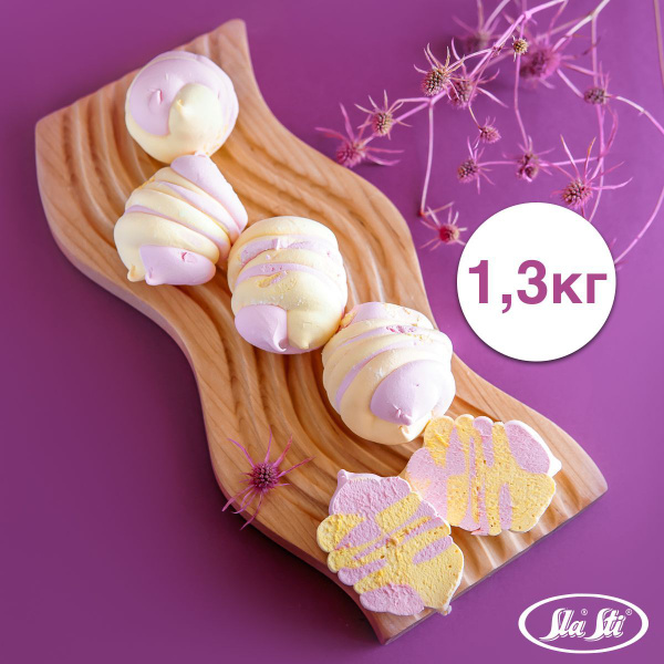 Зефир Sla Sti со вкусом банана и клубники (1,3 кг) - купить с доставкой ...