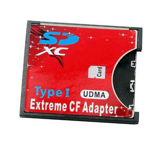 Адаптер переходник MyPads для карты памяти с SD/ SDHC/ SDXC MMC на CF ...