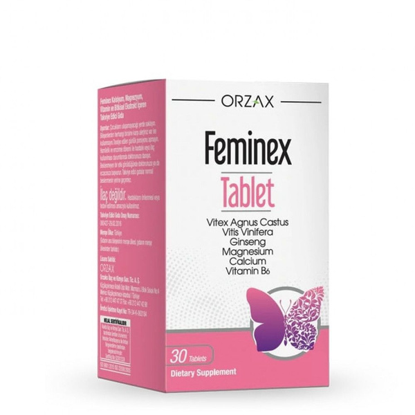 Витамины для женского здоровья Orzax Feminex, 30 таблеток - купить с ...