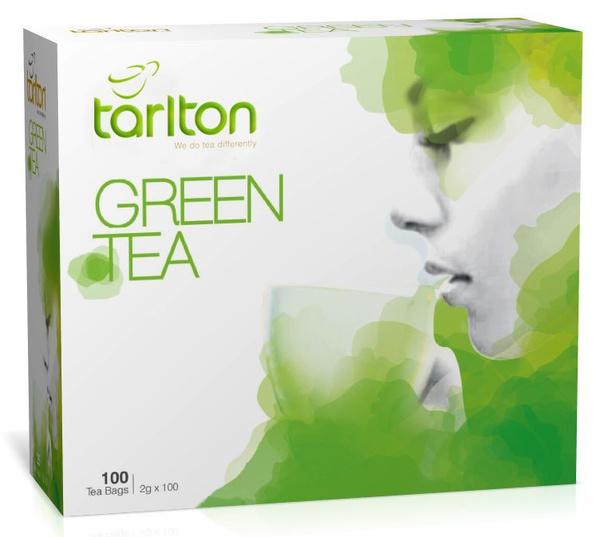 Чай Тарлтон зеленый 100 пак Tarlton Tea - купить с доставкой по ...