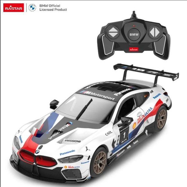 Модель автомобиля сборная на радиоуправлении Rastar BMW M8 GTE масштаб ...