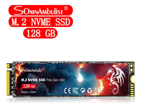 128 ГБ Внутренний SSD-диск Somnambulist S101 M.2 NVME SSD (M.2 NVME PCI ...