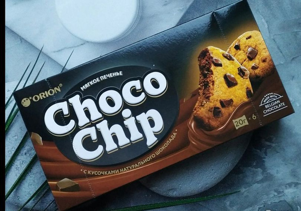 Печенье ОРИОН CHOCOCHIP с кус. натур.шоколада 120г 3 шт купить на OZON по низкой цене (962068421)