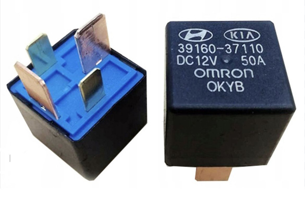Реле Hyundai/KIA 3916037110, 39160-37110 50А, 4 контакта - купить с ...