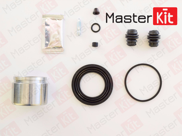 Ремкомплект тормозного суппорта+поршень NISSAN QASHQAI 10-06- X-TRAIL 03-07- MASTERKIT 77A1320 ...