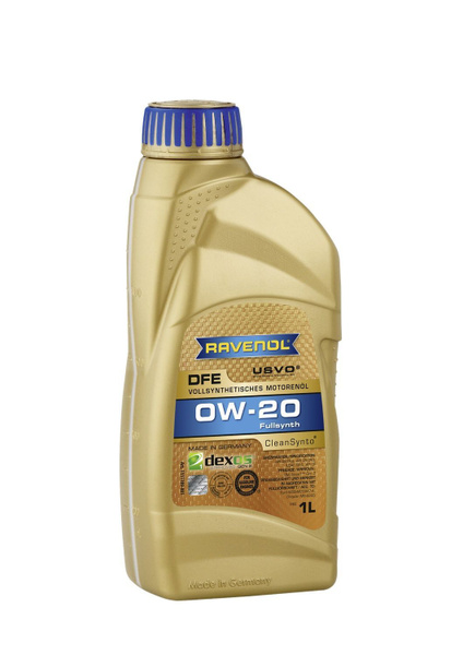 Масло моторное RAVENOL 0W-20 Синтетическое - купить в интернет-магазине OZON (965404741)