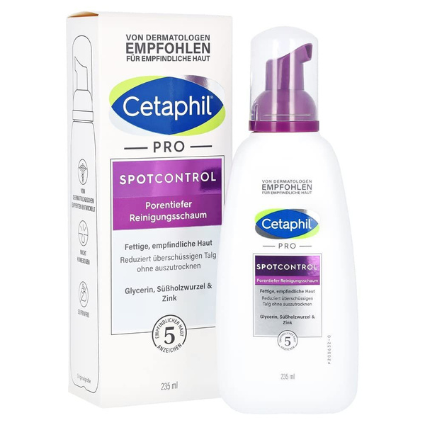 CETAPHIL PRO SpotControl Пенка для глубокого и нежного очищения пор 235 ...
