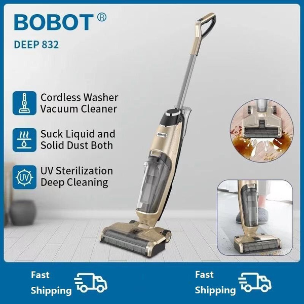Ручной моющий пылесос BOBOT DEEP 832 Беспроводной пылесос для мытья ...