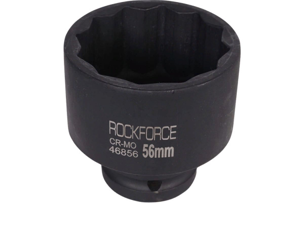 Головка ударная глубокая 3/4", 56мм 12-гранная ROCKFORCE RF-46856 купить на OZON по низкой цене ...