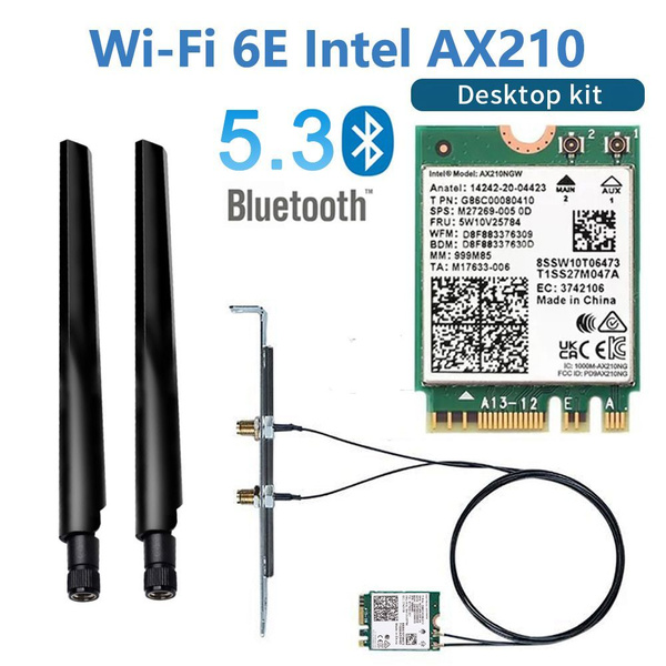 Intel Сетевая карта AX210 Desktop Kit - купить с доставкой по выгодным ...