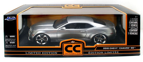 Модель автомобиля 2010 Chevrolet Camaro SS - Candy Silver 1:18 купить ...