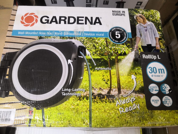 Катушка для шланга Gardena, диаметр шланга 1/2", система скручивания ...