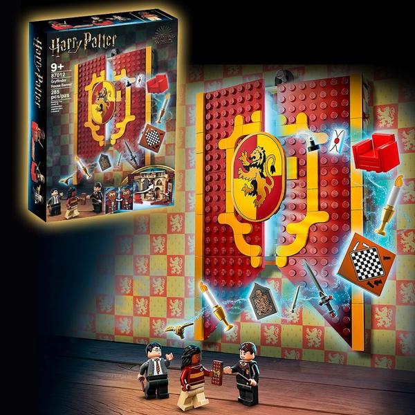 Конструктор Знамя факультета Гриффиндор Гарри Поттер 285 деталей купить на OZON по низкой цене ...