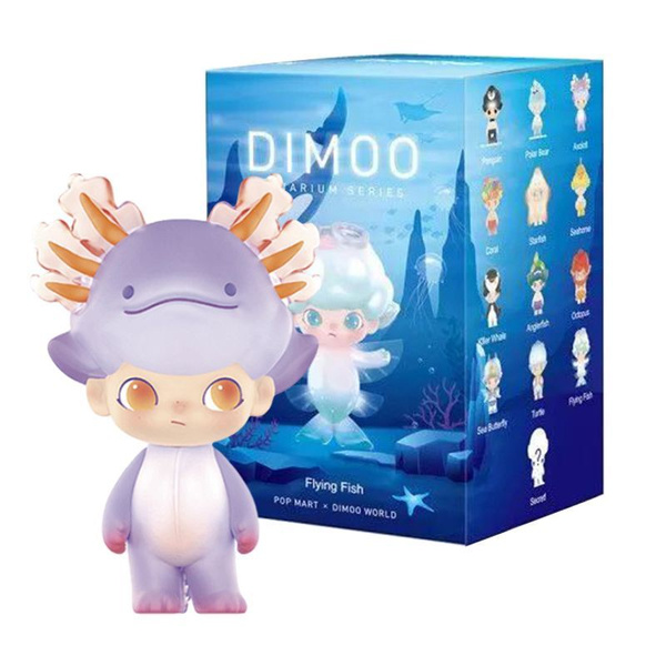 Pop Mart - DIMOO Flying fish Blind Box Collection с12 уникальными ...