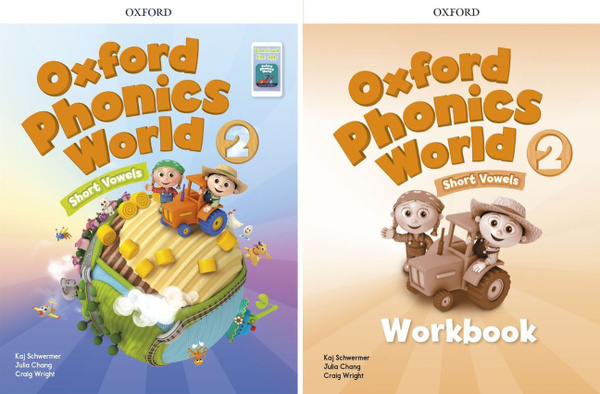 Oxford Phonics World: Class Book with Online Resource + Workbook / K ...