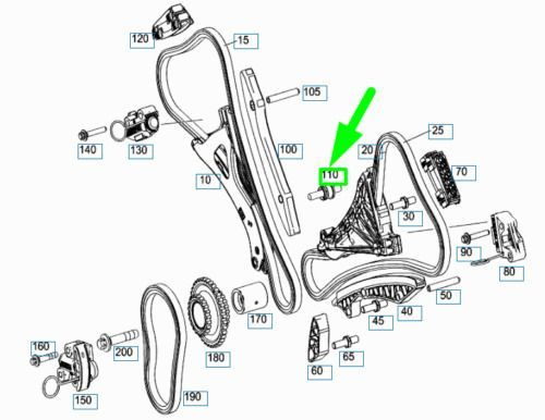 Болт опорный A2780520474 MERCEDES-BENZ 100% ОРИГИНАЛ - купить с ...