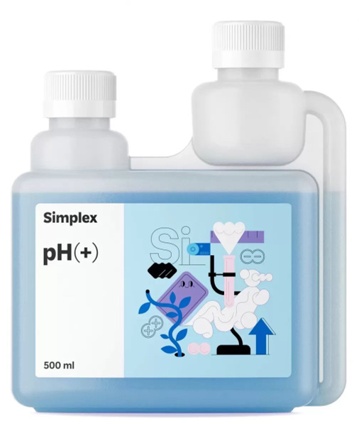 Регулятор кислотности, Simplex pH Up, 0.5л, для повышения кислотности - купить с доставкой по ...