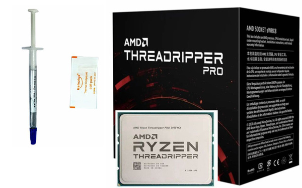 Процессор 100-100000167WOF Ryzen Threadripper, BOX (без кулера), 16 яд ...