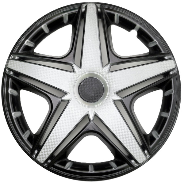 Колпаки на колеса STAR NHL SUPER BLACK R15, комплект 4шт, на диски ...