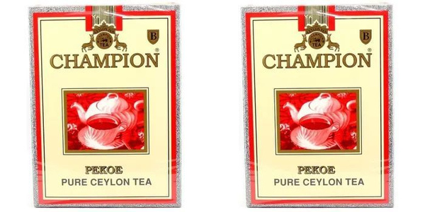Beta Champion Цейлонский Чай Пекое 2шт по 100г - купить с доставкой по ...