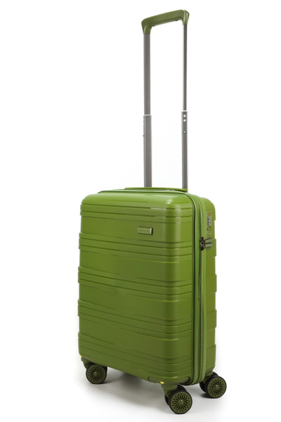 Чемодан Chemodan 360 маленький (ручная кладь) из полипропилена на 4-х съемных колесах с TSA ...