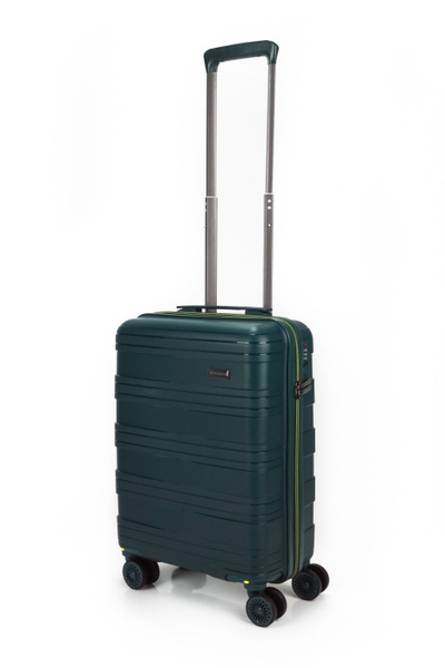 Чемодан Chemodan 360 маленький (ручная кладь) из полипропилена на 4-х съемных колесах с TSA ...