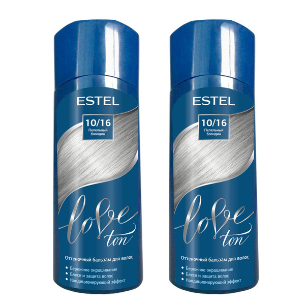ESTEL LOVE TON Оттеночный бальзам 10/16 пепельный блондин (2 шт в наборе) - купить с доставкой ...