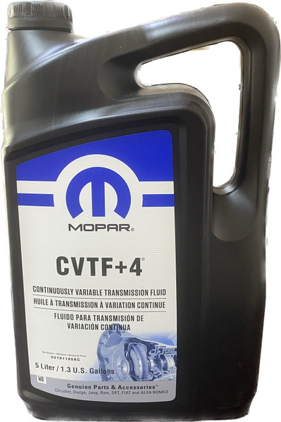 Масло трнасмиссионное Mopar CVTF+4, 5л - купить по выгодной цене в ...