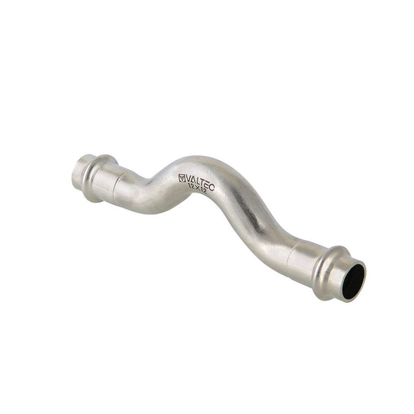 Пресс-обвод двухраструбный Valtec 28 из нержавеющей стали AISI304 профиль V, VTi.971.I.002828 ...