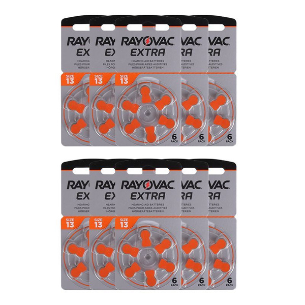 Rayovac Батарейка PR48 (ZA13, V13A, DA13), Воздушно-цинковый тип, 1,4 В ...