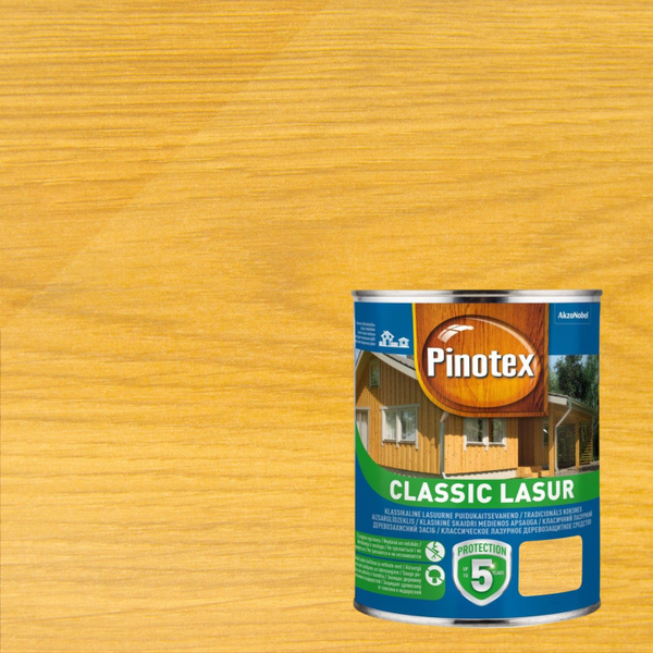Пропитка деревозащитная Pinotex Classic Lasur (1л) бесцветный - купить ...