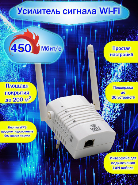 Усилитель Wi-Fi-сигнала Global Усилитель сигнала Wi-Fi - купить по ...