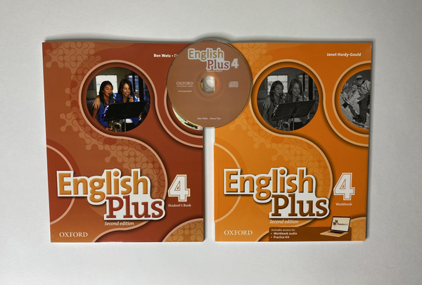 English Plus 4 Second edition, Student Book + Workbook +CD ( учебник ...