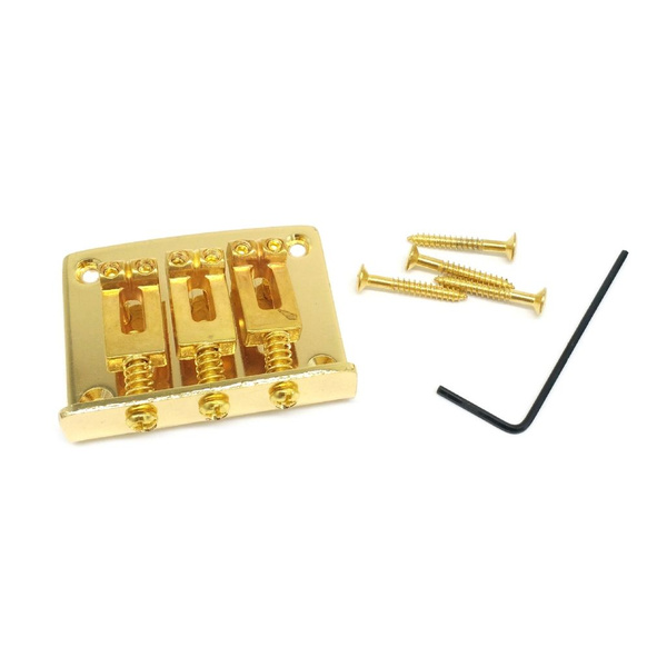 (1 комплект) 3-String Bridge Tension Plate Electric Guitar Bridge ...