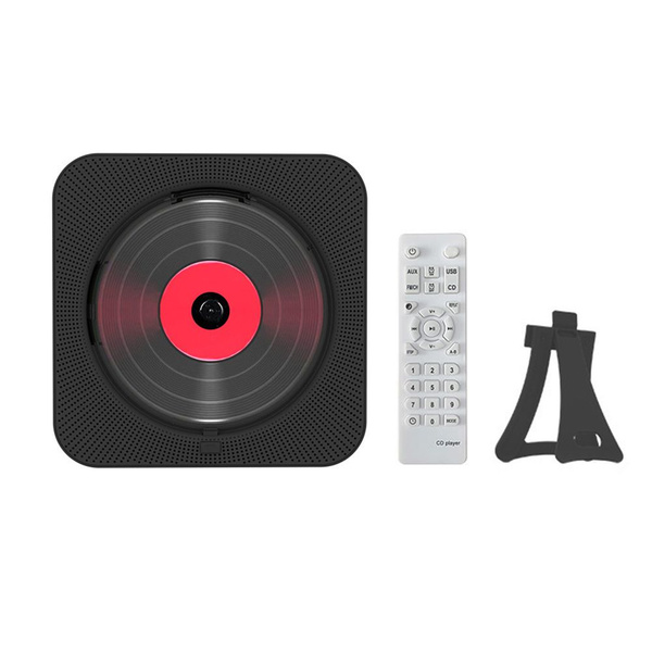 Портативный CD-плеер Bluetooth-динамик Hi-Fi стерео 3,5 мм сетевой ...
