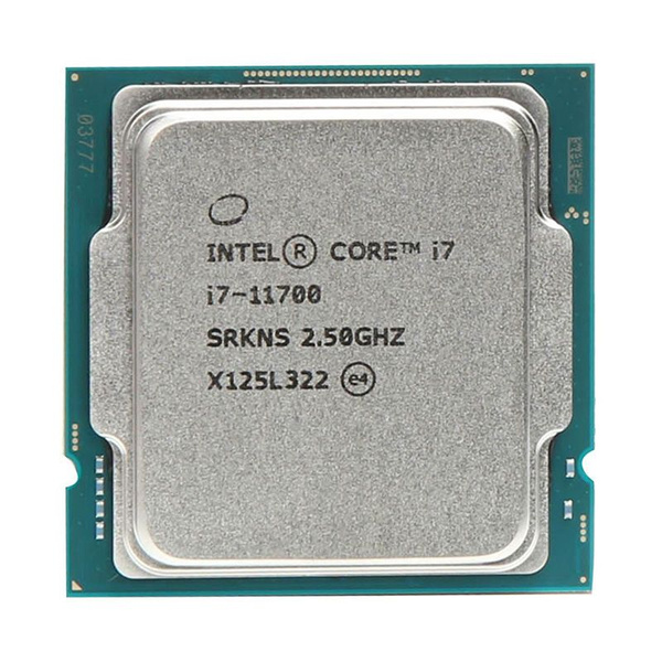 Процессор Intel Core i7 11-го поколения, BOX (без кулера), 8 яд., 2.5 ...