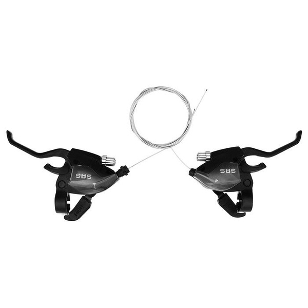 Комплект шифтеров Saiguan KD-79-3SI/6SI, 3х8 скоростей - купить с ...