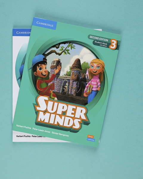 Super minds 3 ( 2 edition) : учебник + рабочая тетрадь + диск | Puchta ...