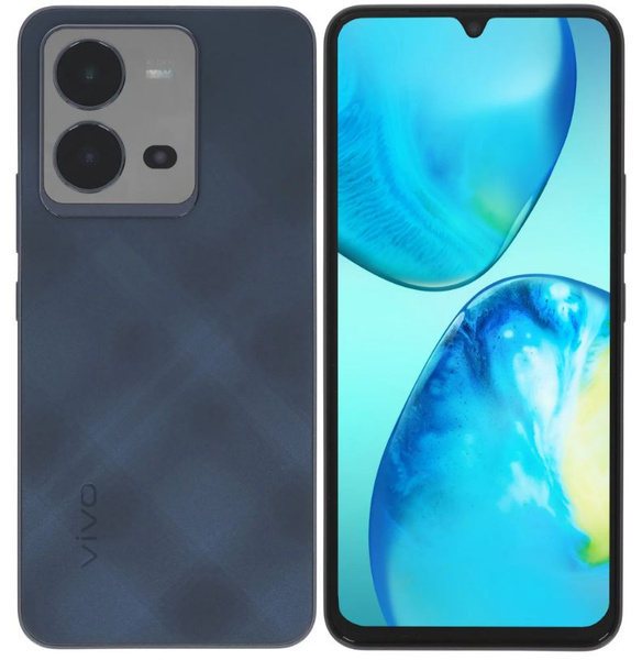 Смартфон Vivo V25 черный 256 ГБ - купить по выгодной цене в интернет ...