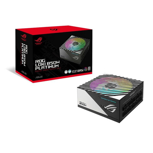 Блок питания компьютера ROG ROG LOKI 850 Вт SFX-L Платина ATX3.0/Pcie5.0/16pin, 850 Вт (ROG-LOKI ...