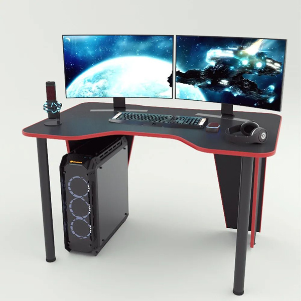 Игровой компьютерный стол ANABIOSIS SLEEP OF REASON 62, 120х78х75 см ...