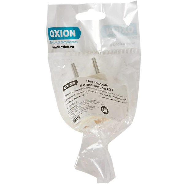 Вилка электрическая Oxion - купить с доставкой по выгодным ценам в ...